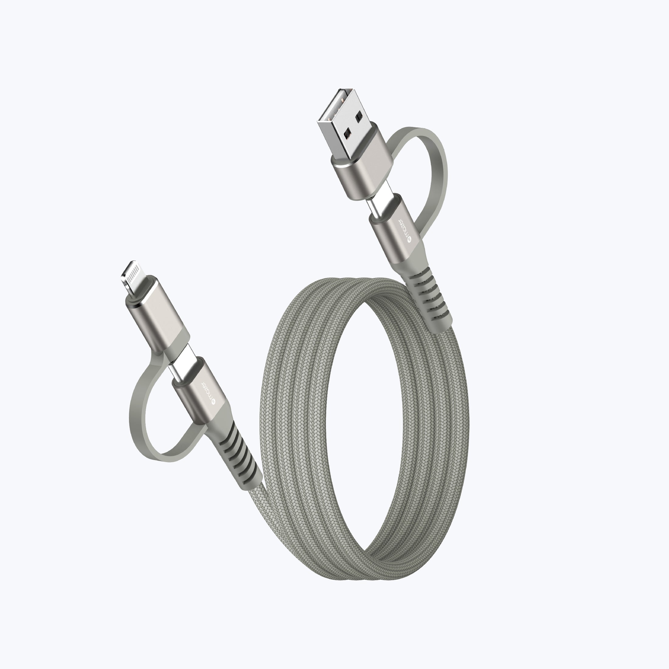 InfiniteLink COBRA Q Magnetic Organizer 4-in-1 Fast Charging Cable 60W ...