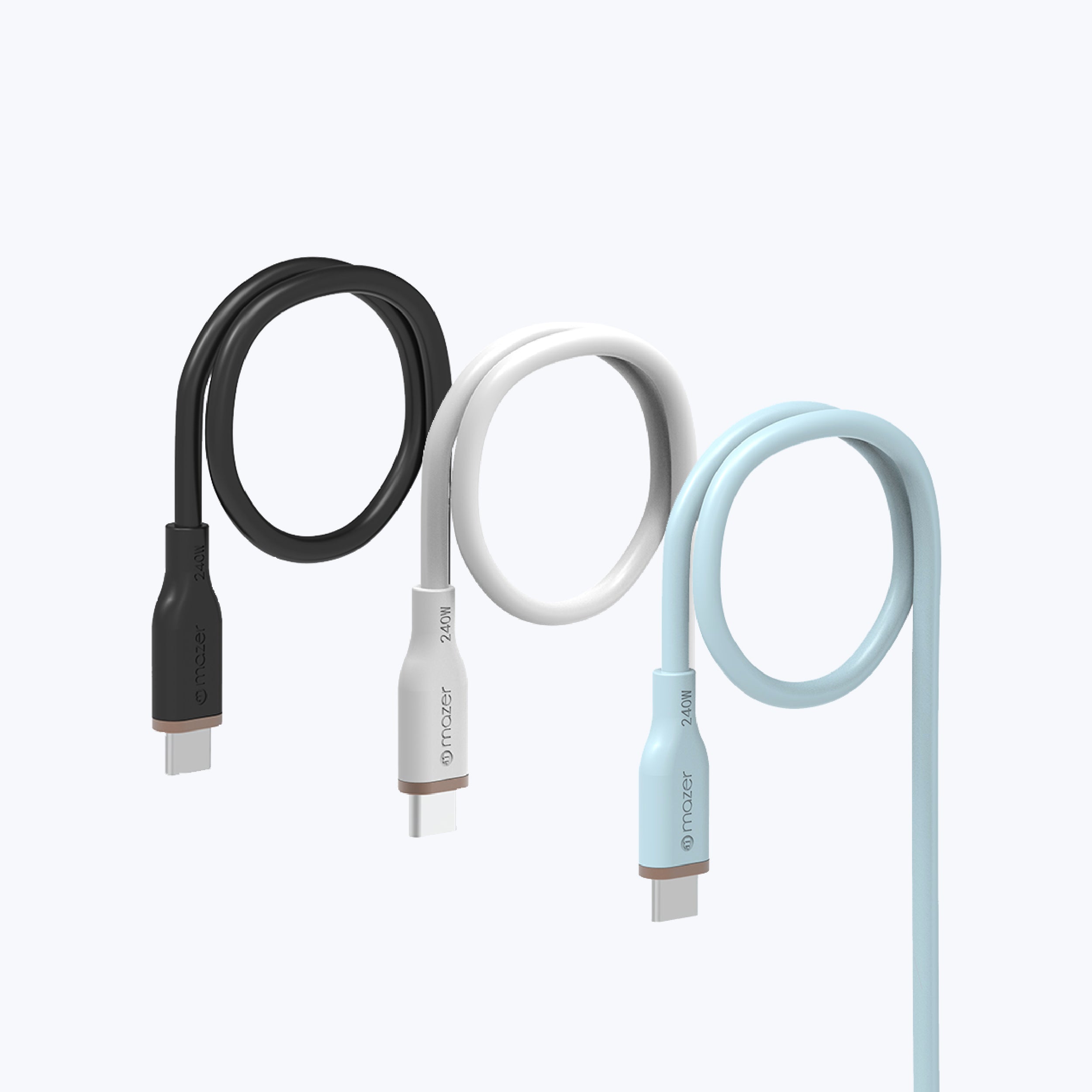 Infinite.Link 3 Flex USB C to USB-C 240W (Flex Silicon) – Mazer ...