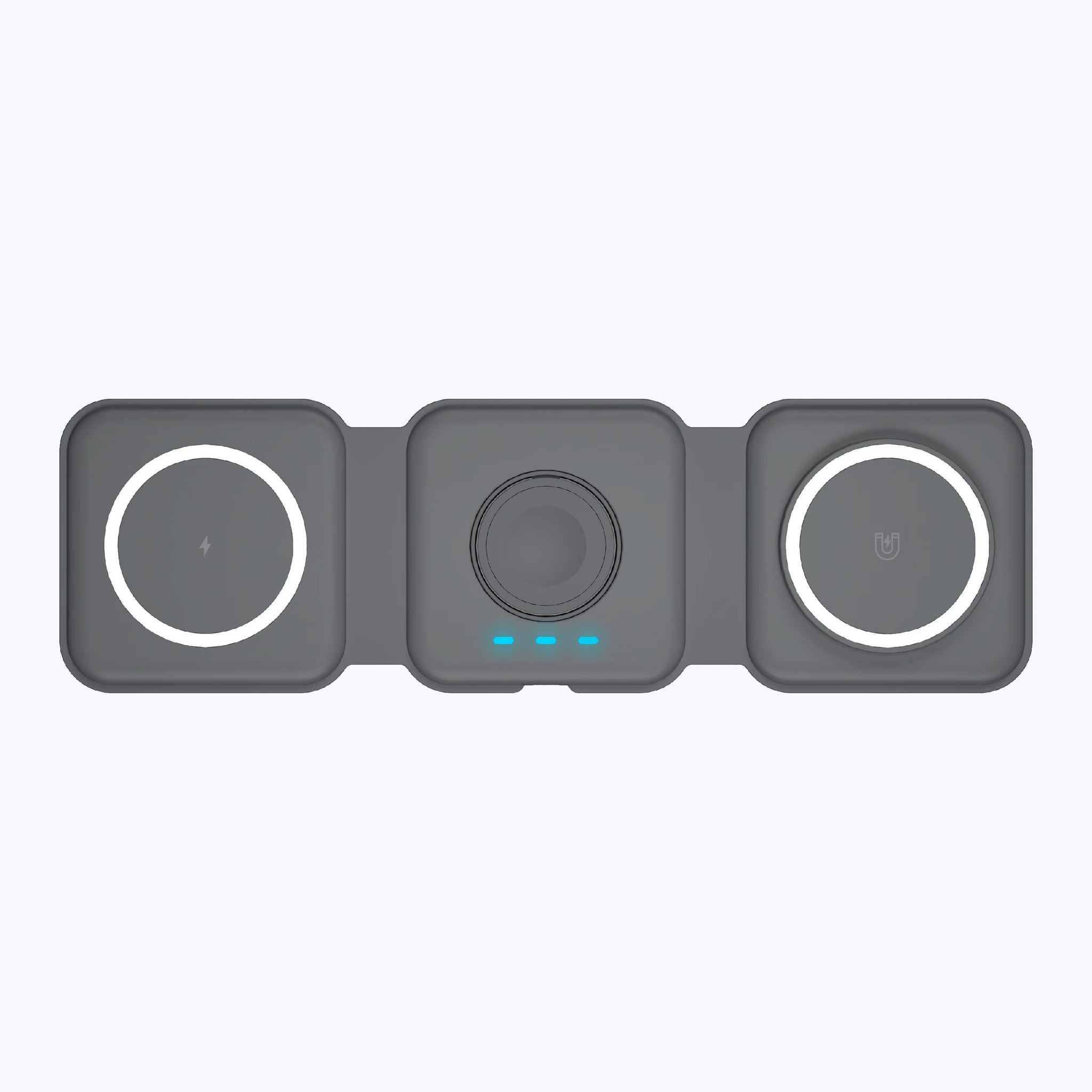 Mag Trifold 3-in-1 Foldable Wireless Charger – Mazer Official Store