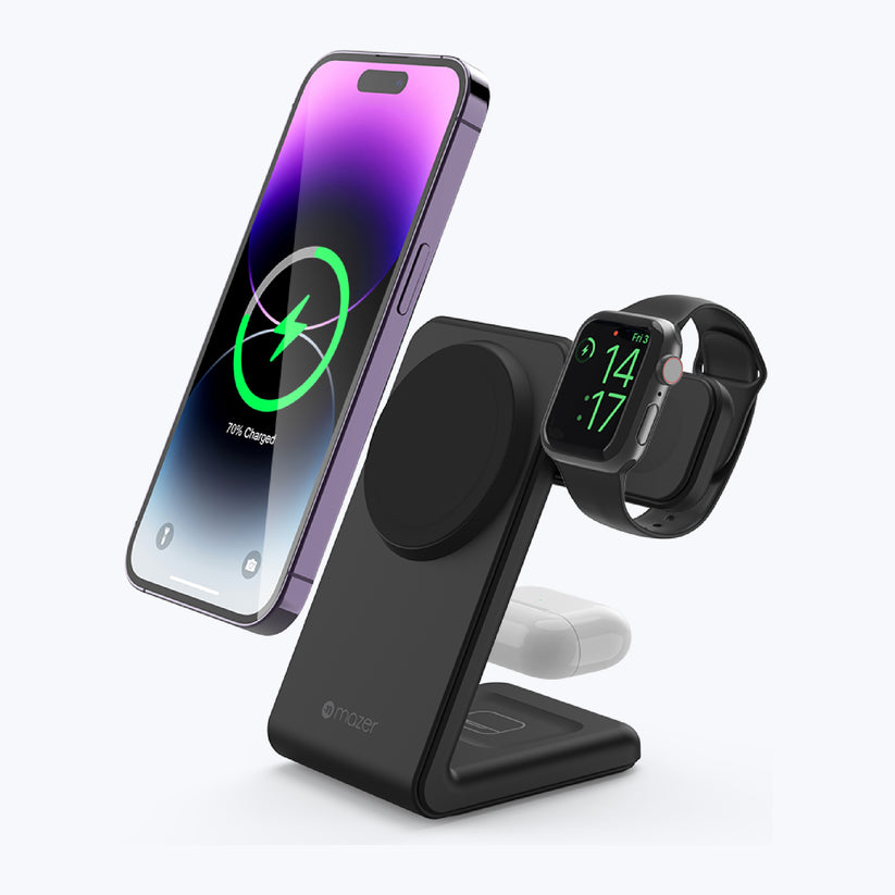 MagStand One 3-in -1 Wireless Charger – Mazer Official Store